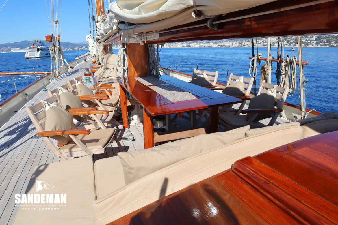 William Fife III Gaff-Rigged 102 ft Schooner 2003 - Sandeman Yacht Company