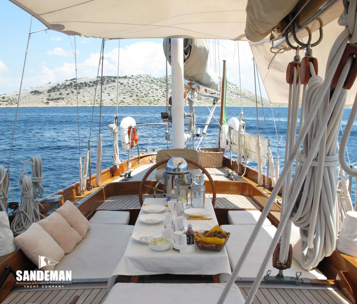 Sparkman & Stephens / Sangermani 71 ft Yawl 1963 - Sandeman Yacht Company