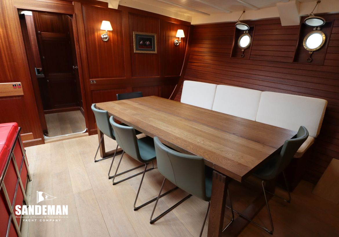 John G. Alden 121 ft 3-Masted Gaff Schooner 2021 - Sandeman Yacht Company