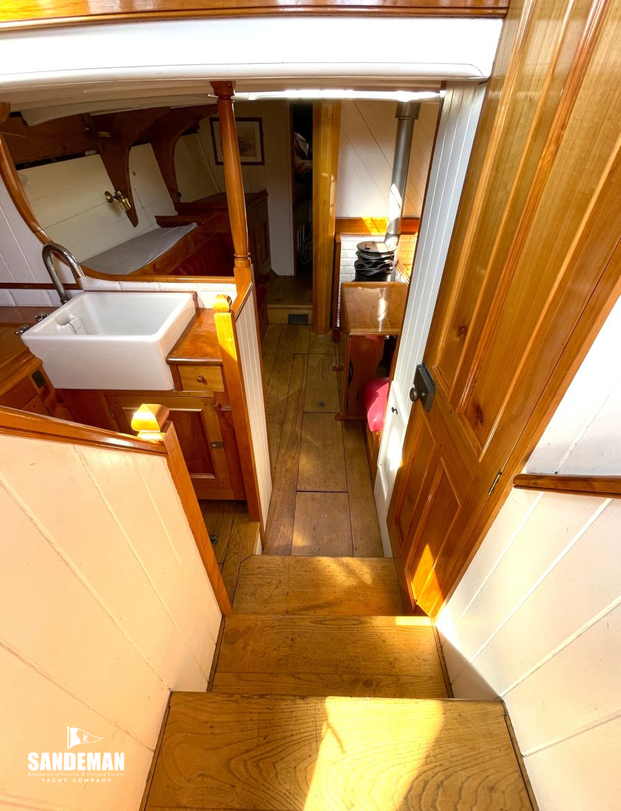 Ashley Butler Mayflower 50 Bermudan Cutter 2013 - Sandeman Yacht Company