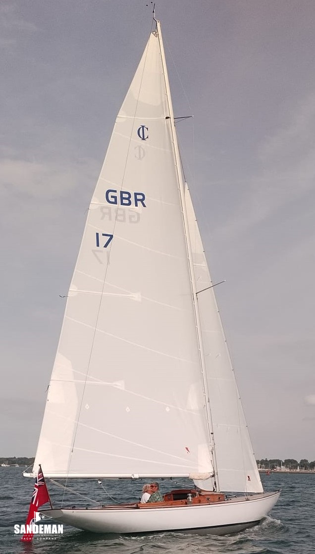 Bjarne Aas International One Design GBR 17 1958/2008 - Sandeman Yacht ...