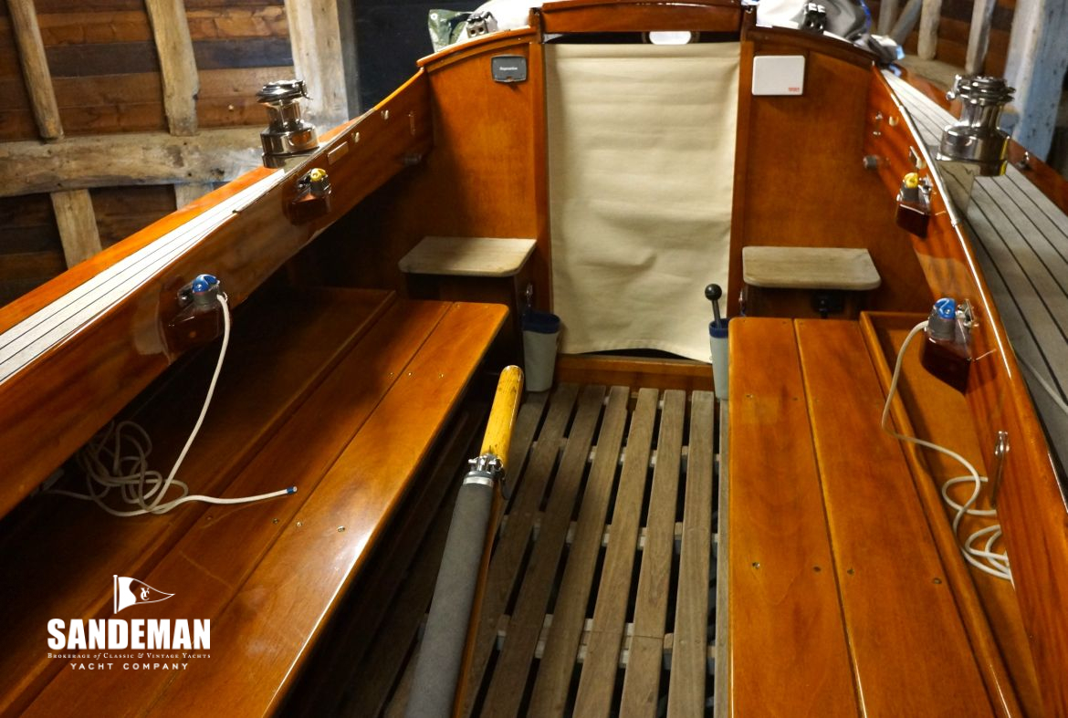 Bjarne Aas International One Design GBR 17 1958/2008 - Sandeman Yacht ...