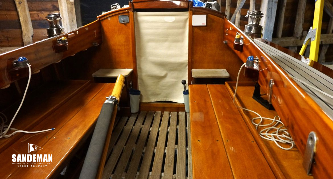 Bjarne Aas International One Design GBR 17 1958/2008 - Sandeman Yacht ...