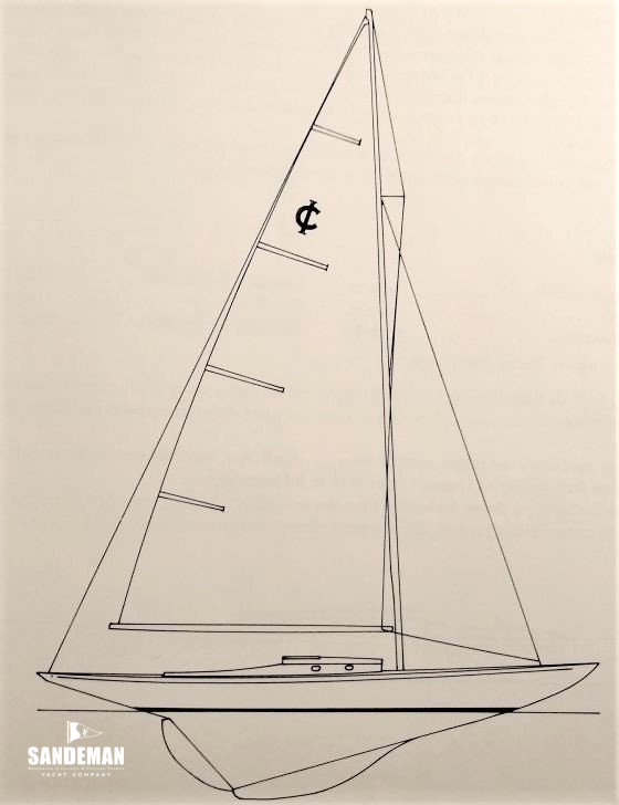 Bjarne Aas International One Design GBR 17 1958/2008 - Sandeman Yacht ...