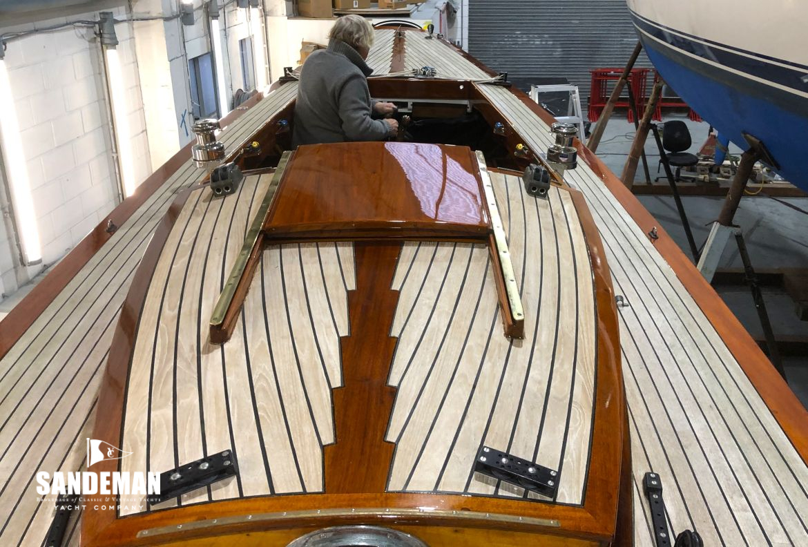 Bjarne Aas International One Design GBR 17 1958/2008 - Sandeman Yacht ...